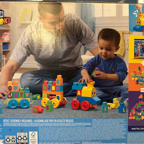 Toys | Mega Bloks Abc Musical Train Set 5 Pieces Nib | Poshmark